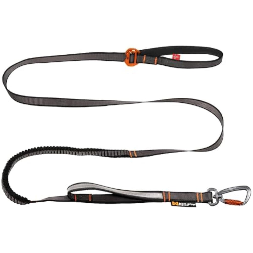 Non-Stop Dogwear Touring Bungee Adjustable Leash, Black - 23mm – Gigi's ...